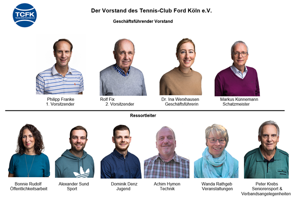 Vorstand – Tennis-Club Ford Köln e.V.