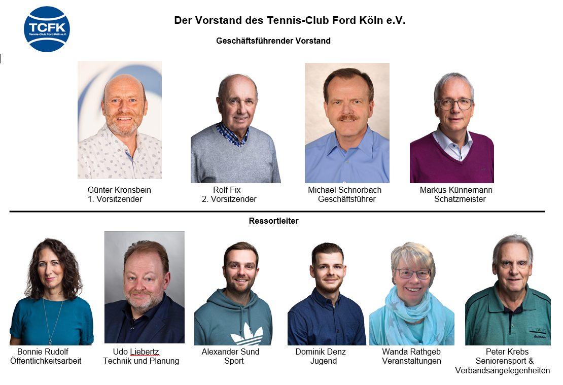 Vorstand – Tennis-Club Ford Köln e.V.
